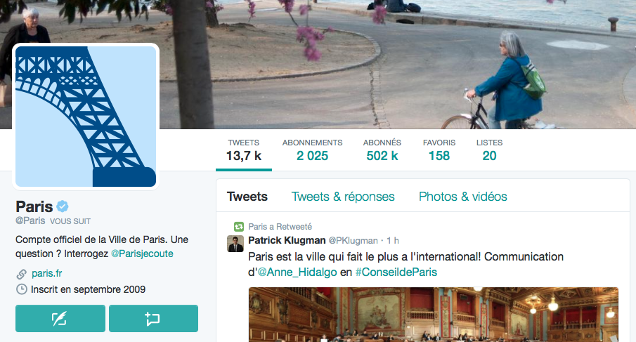 Les 50 villes d'Ile-de-France les plus actives sur Twitter au 27 mai ...